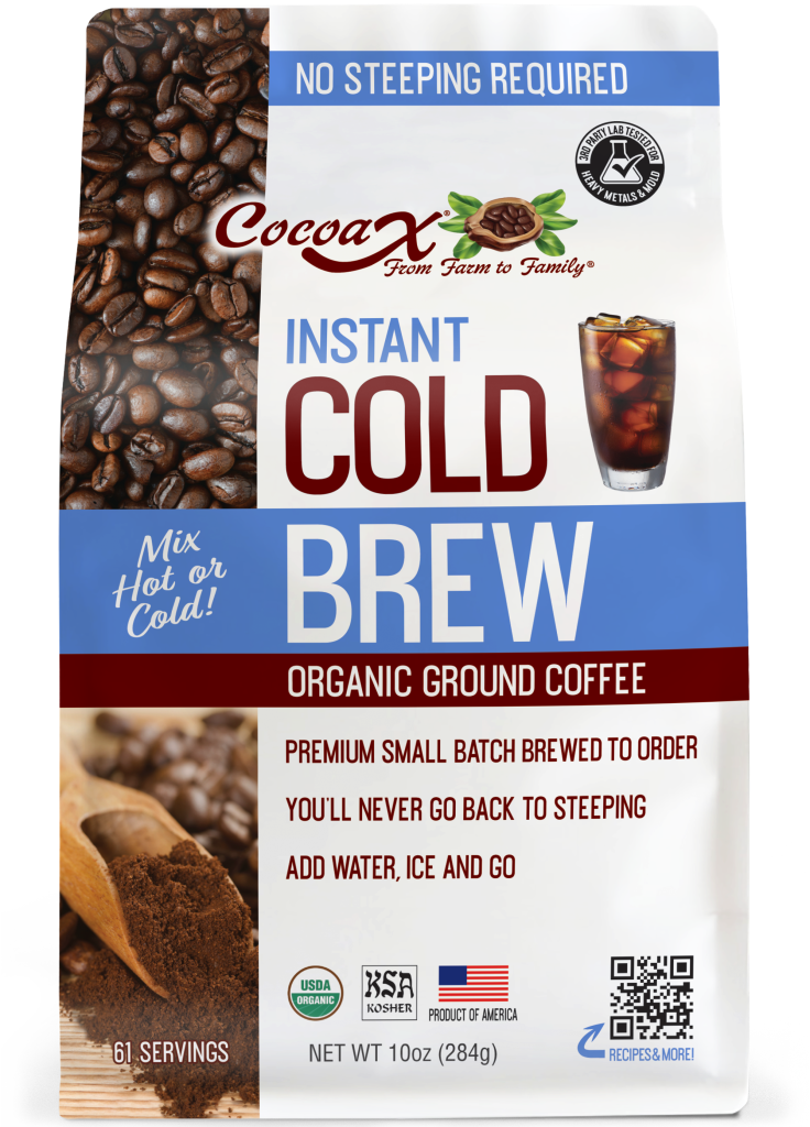 CocoaX Cold Brew - CocoaX - Espresso Infused Baking Cocoa